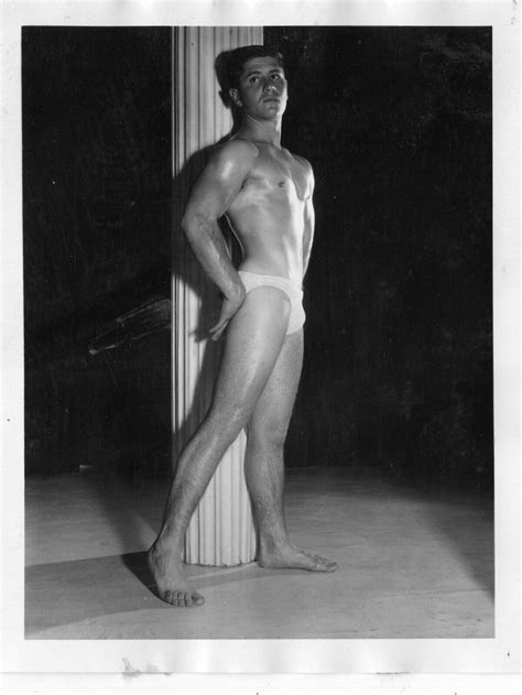 Vintage Male Physique Beefcake Photos Athletic Model Guild Bob Mizer