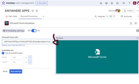 Microsoft Forms Anywhere