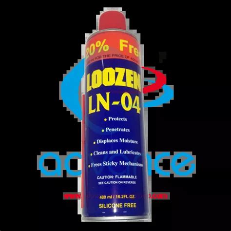 Anti Rust Lubricant Spray Loozen Ln 04 Ln 04 Ln 04 800ml Anti