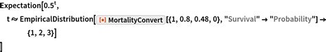 Mortalityconvert Wolfram Function Repository