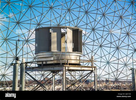 Montreal Canada March 18 2020 Cell Structure Of Biosphere Museum In