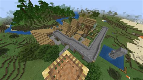 A Medieval Village That I Built I Ran Out Of Ideas Of What Houses To