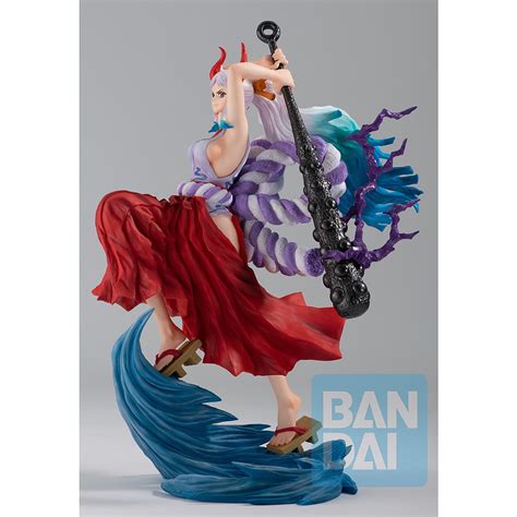 Bandai Ichibansho One Piece Glitter Of Ha Yamato Figure Red