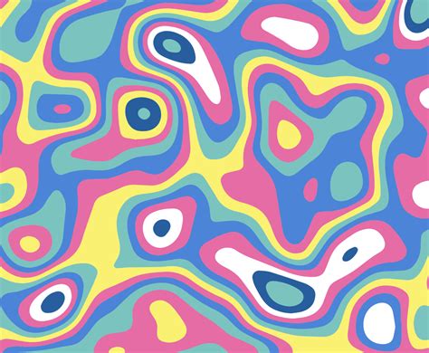 Psychedelic Groovy Background