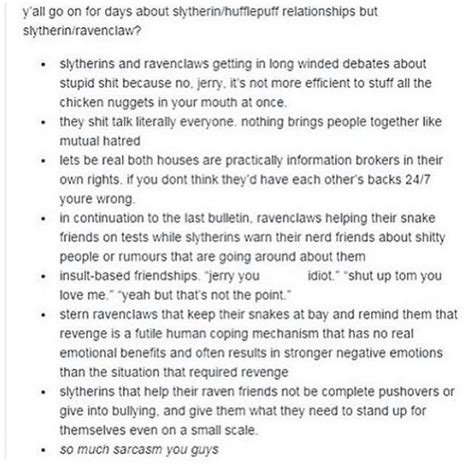 Inter House Relationships Harry Potter Amino
