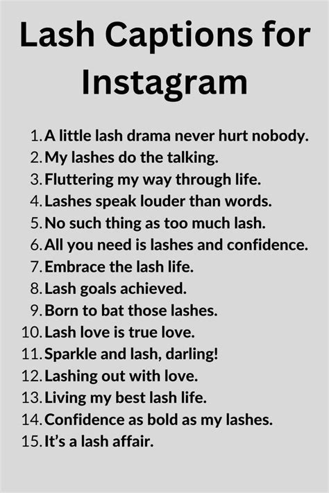 Pin By TheLifeofWhitney On Lashes Lash Quotes Instagram Captions