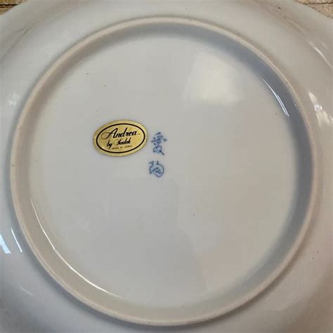Vintage Accents Vintage Andrea By Sadek Made In Japan Blue Bowl