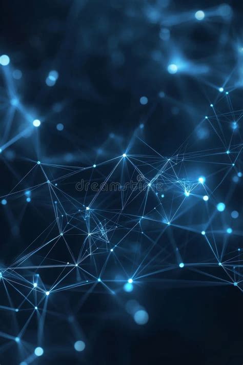 Technology Wallpaper Big Data Background Abstract Digital Network Connection Cogenerative Ai