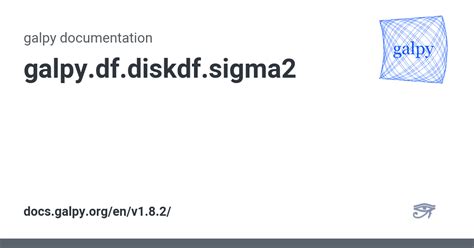 Galpy Df Diskdf Sigma Galpy V Documentation