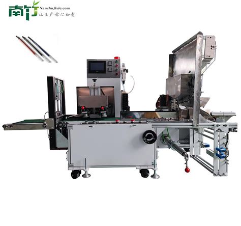 Factory Price Automatic Pen Cartridge Counting Packaging Machine