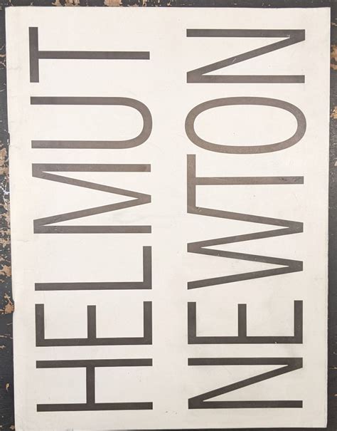 Helmut Newton by Helmut Newton; Tom Ford: Very good Softcover (2007 ...
