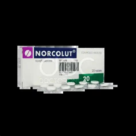 Norcolut Norethisterone 5mg Tablet 10s Strip