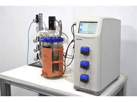 Eppendorf Bioflo 120 Bioprocess Bioreactor Control System For Eppendorf Single Use Bioblu Vessels