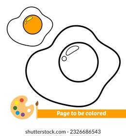 Fried Egg Coloring Pages [2025]