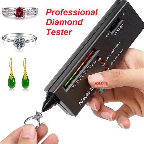 Tools Diamond Tester High Accuracy Professional Selector Ii 9v Battery Included For Sale In