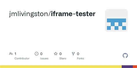 Github Jmlivingston Iframe Tester