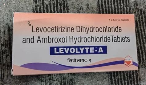 Levolyte A 65mg Tablets At ₹ 500box Levocetirizine Tablets In Patna