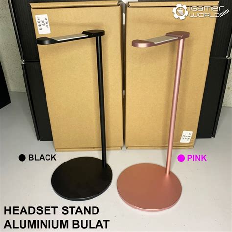 Jual Headset Stand Aluminium Bulat For Headset Gaming Headphone Shopee Indonesia