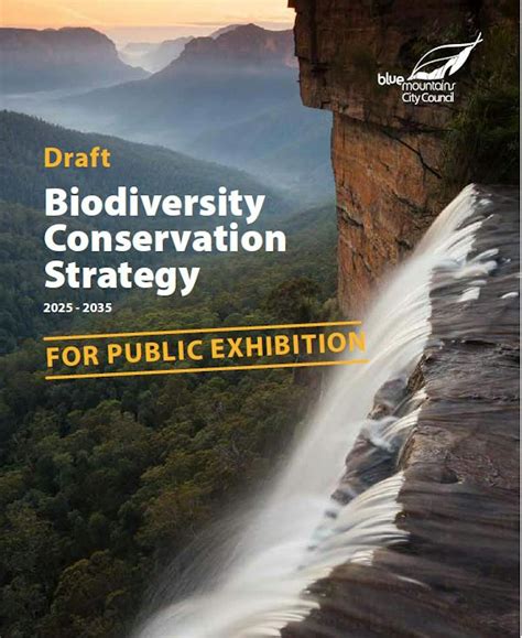 Draft Biodiversity Conservation Strategy Public Exhibition Blue