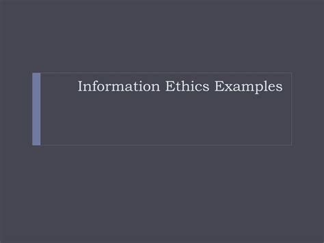 Ppt Ist346 Information Ethics Powerpoint Presentation Free Download