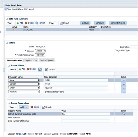 Oracle Pbcs Text File Export From Aso Plan Type Utilizing Data Management