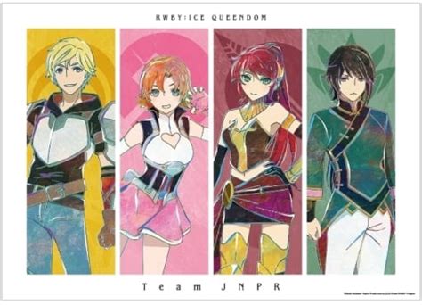 A3 Mat Finish Poster Team Jnpr Ani Art Rwby Hyosetsu Teikoku Goods