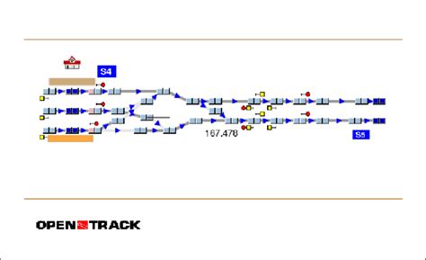 Screenshot Of The Railway Topology Of A Microscopic Network In The Download Scientific Diagram
