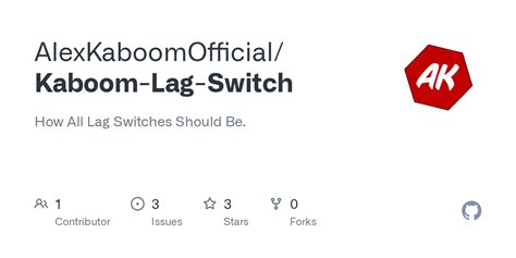 Pull Requests · Alexkaboomofficialkaboom Lag Switch · Github