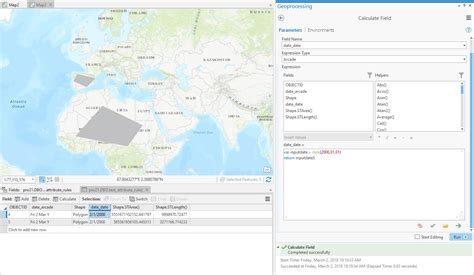 Solved Can An Arcade Attribute Rule Update A Date Field Esri Community