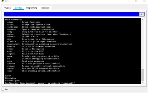 Resume Jaringan Komputer TUGAS PERTEMUAN Packet Tracer Navigating The IOS
