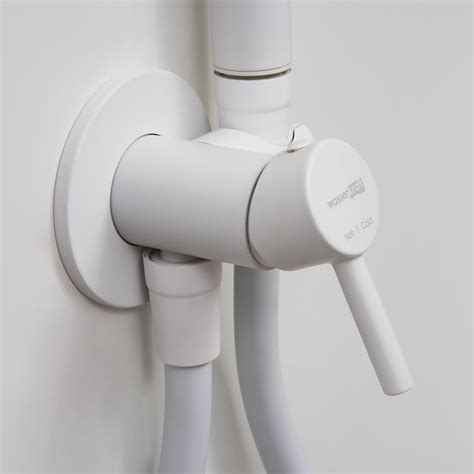 WasserKRAFT A70538 Гигиенический душ - комплект со смесителем (белый ...
