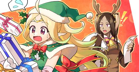 ファイアーエムブレム クリスマスノノちゃん＆ベルベットさんskeb ベタスbetasのイラスト Pixiv