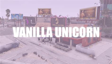 Free Vanilla Unicorn Fivem Releases Cfxre Community