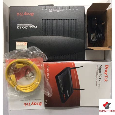 Draytek Router Vigor 2912 Thiết Bị Mạng Draytek Chính Hãng