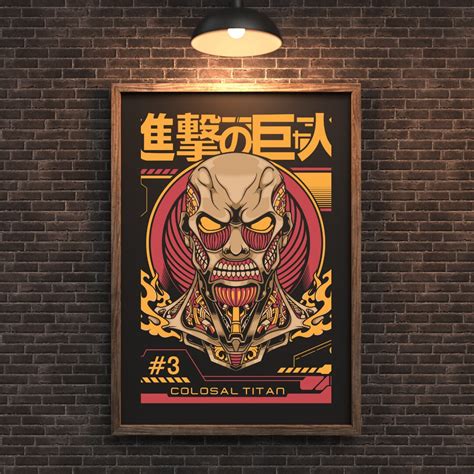 Aot Design Attack On Titan Anime Inspired Digital Files Ready To Print