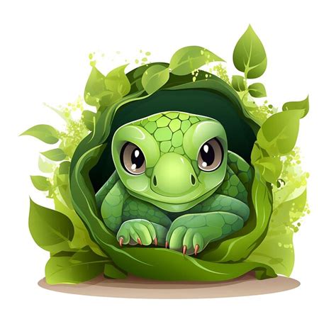 Premium Ai Image Frame Of Green Tree Python Hatchling Sculpt A Frame