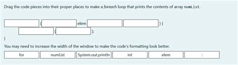 Solved Consider The Following Java Code Fragment Int