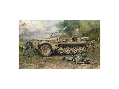 Sdkfz10 Demag D7 Et Paras Italeri 6561 135