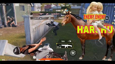 Harshu Bhai Ko Banaa Diya Ghode Bgmi Bakchodi Gameplay Youtube