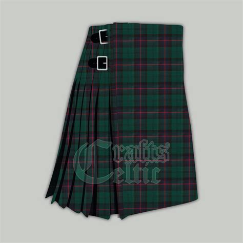 Handmade Scottish Clan Armstrong Modern Tartan Kilt 8 Yard Acrylic
