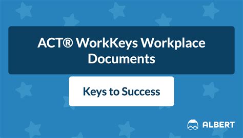 Act® Workkeys Workplace Documents Keys To Success