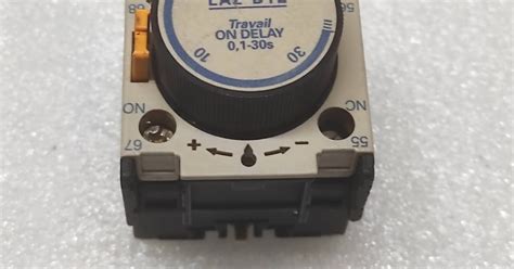 Telemecanique La2dt2 Timer Block On Delay