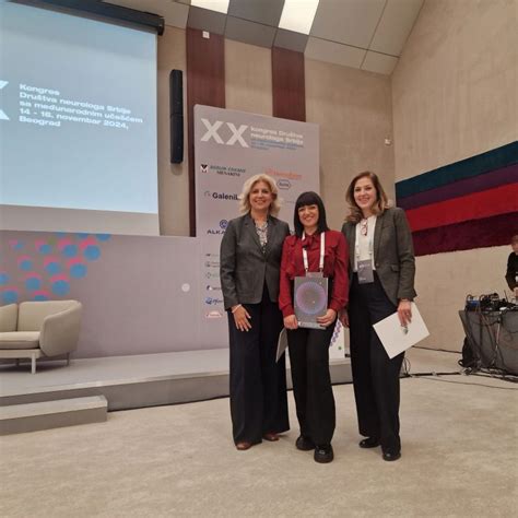 Kongres Neurologa 2024 Sava Centar Vesna Martic Popovic