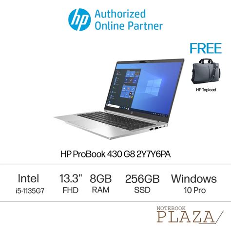 Hp Probook G Y Y Pa Laptop Intel I G Gb Gb Ram Gb Ssd Iris Fhd