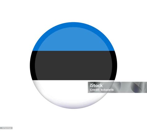 エストニアの旗を高詳細なベクトルエストニア国旗公式色と割合正しくエストニアの国旗フラットのベクター イラストですeps10 お祝いの