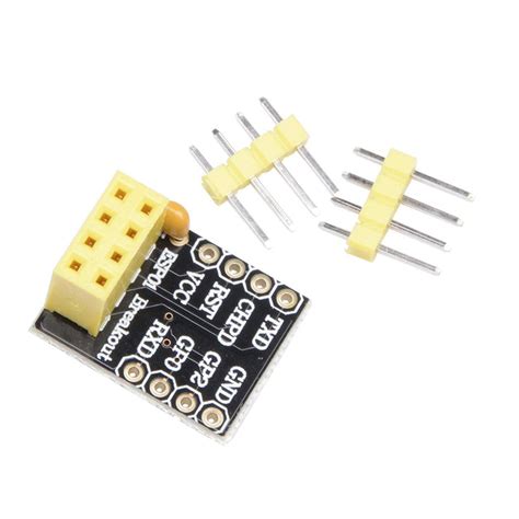 Esp8266 Esp 01 Esp 01s Breakout Board Breadboard Adapter Pcb For Serial Wifi Transceiver Network