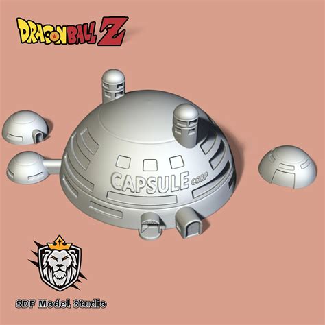 3d File Capsule Corp Dragon Ball 🐉・3d Printer Model To Download・cults
