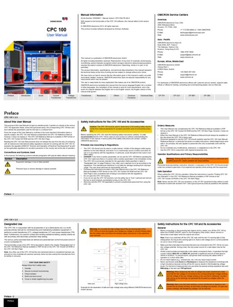 Cpc 100 User Manual Pdf Electrical Connector Power Supply