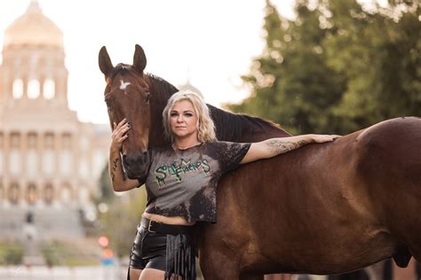 Kynsie And Her Friesians — Mariah Farmer Photography