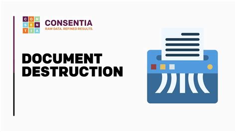 Secure Document Destruction Services By Consentia